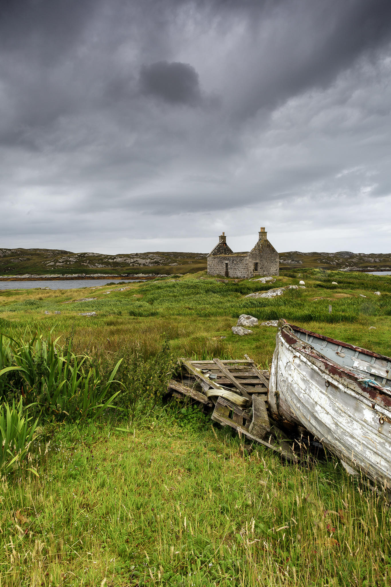 south uist crofts, isle of south uist, south uist, an eileanan, photography