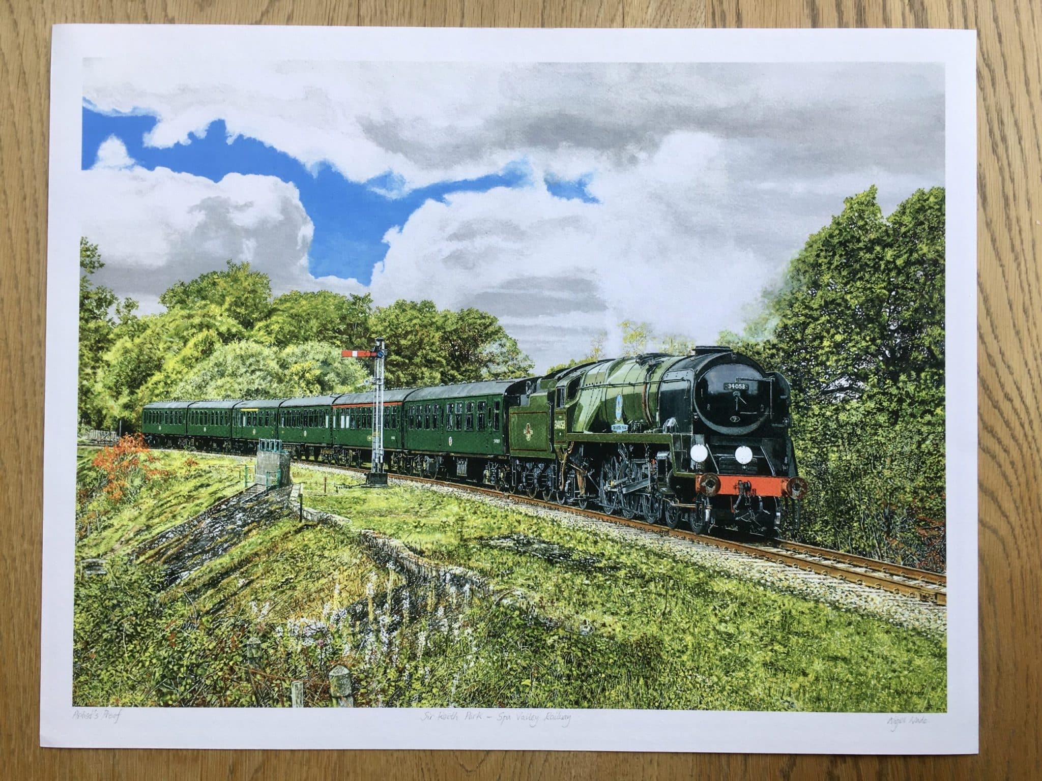 34053 Sir Keith Park - Limited Edition Prints by Nigel Wade - rich ...